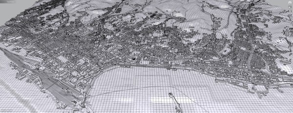 3D Cityscape Messina Italy model - TurboSquid 1983117