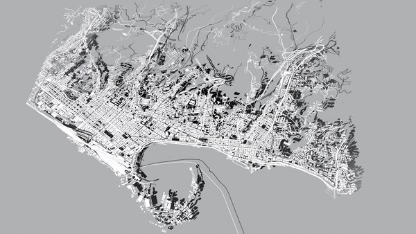 3D Cityscape Messina Italy model - TurboSquid 1983117
