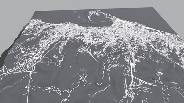 3D Cityscape Messina Italy model - TurboSquid 1983117