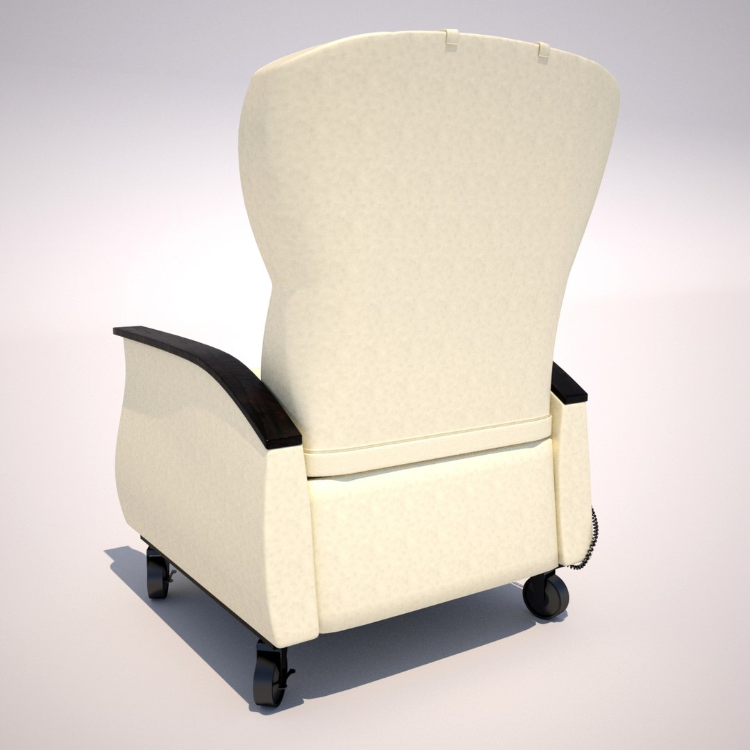 3d Model Hospital Therapy Chair Recliner