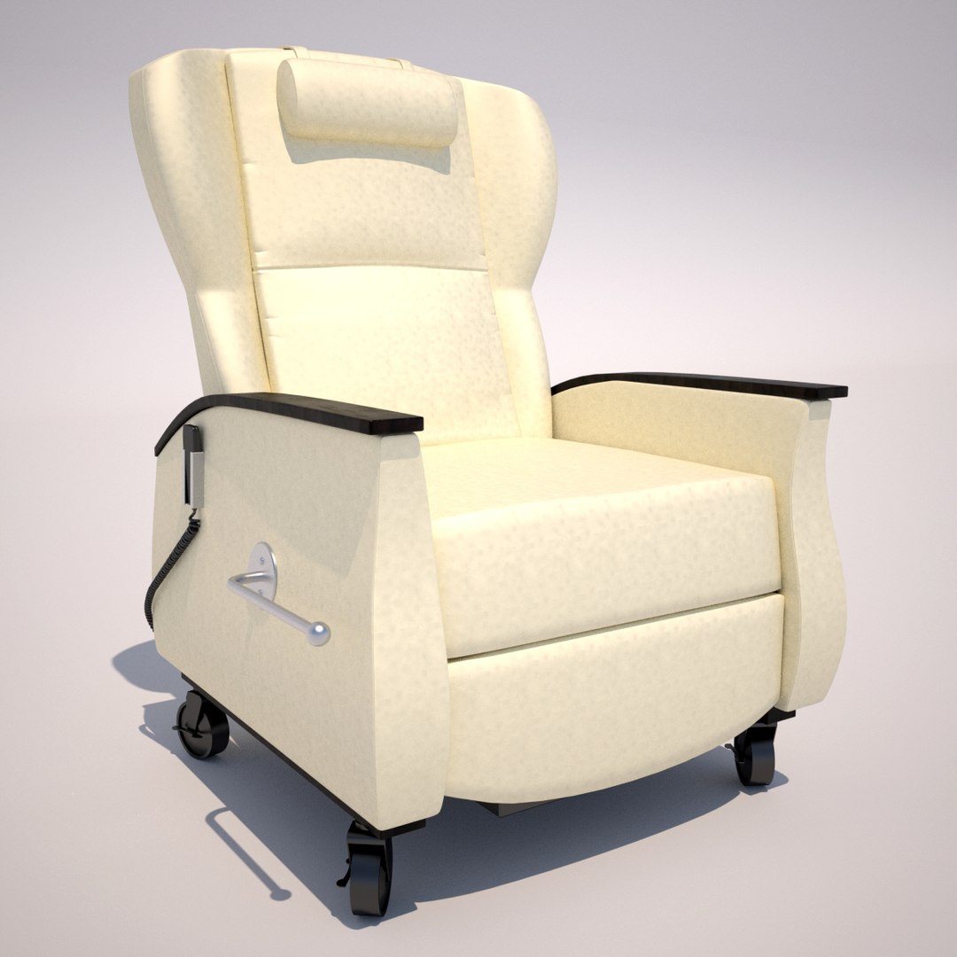 3d Model Hospital Therapy Chair Recliner
