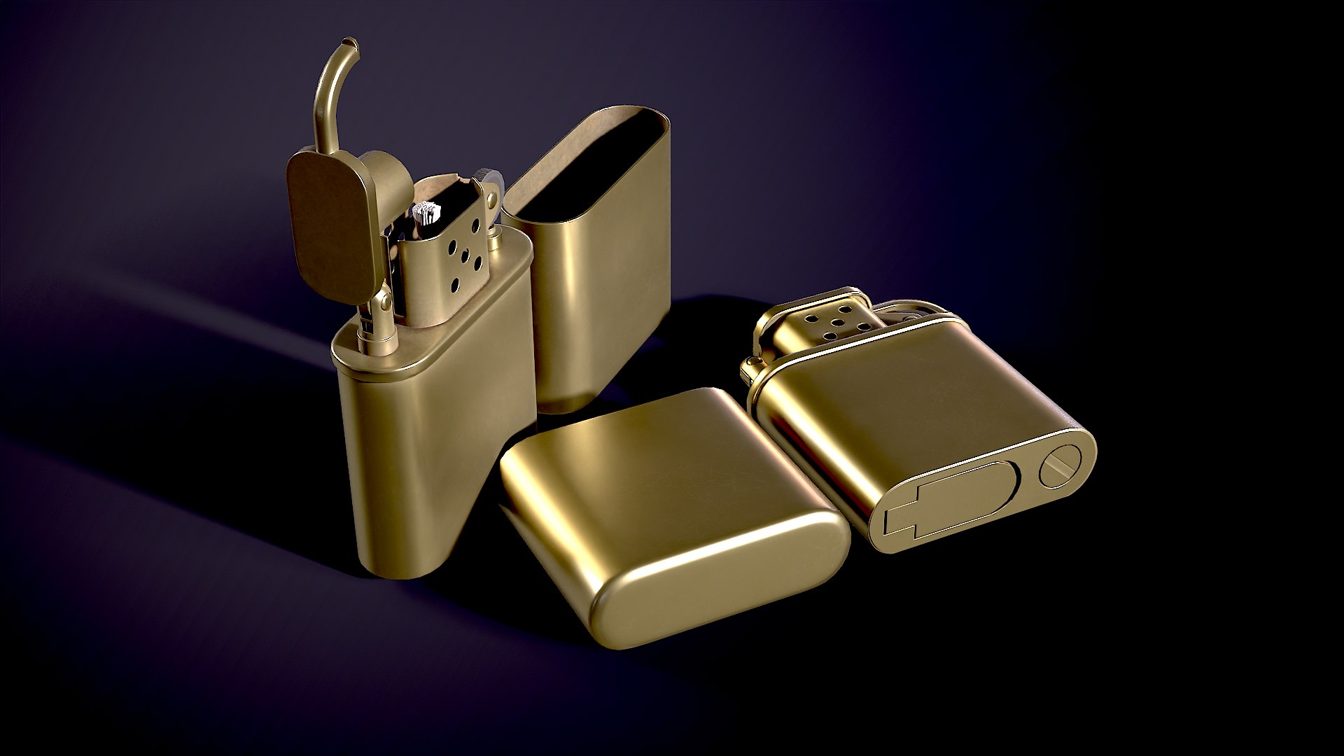 3D Lighter - TurboSquid 1982120