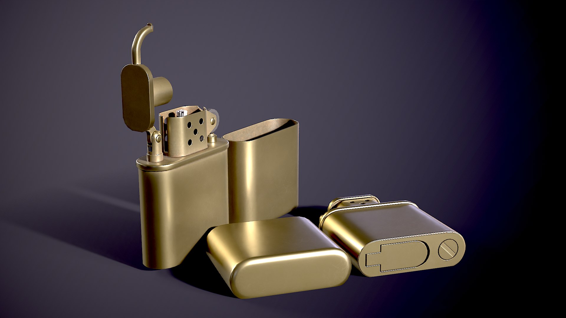 3D Lighter - TurboSquid 1982120