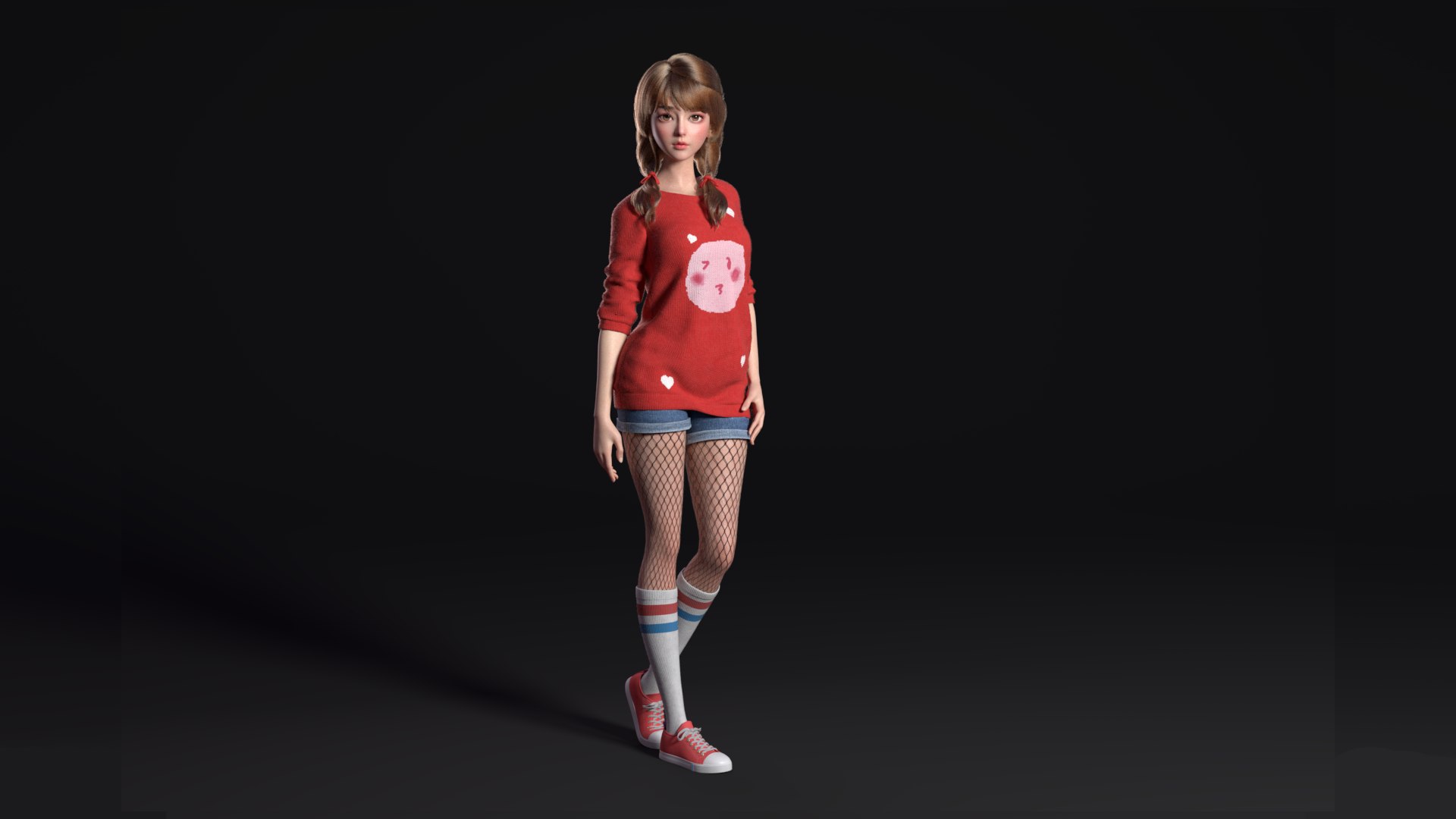 Virtual Beauty Of Women 3D Model - TurboSquid 2098546