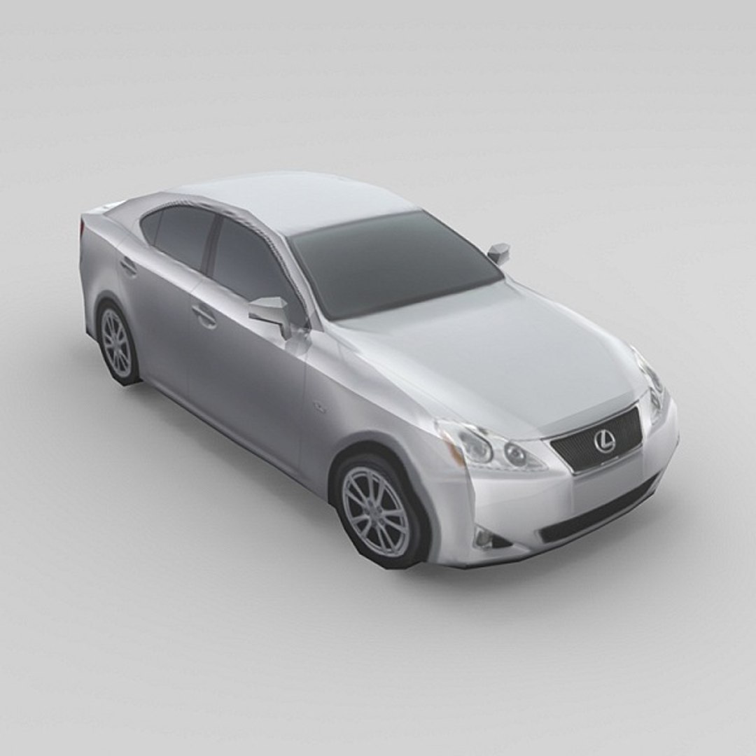 3d Car Lexus Is250 Model
