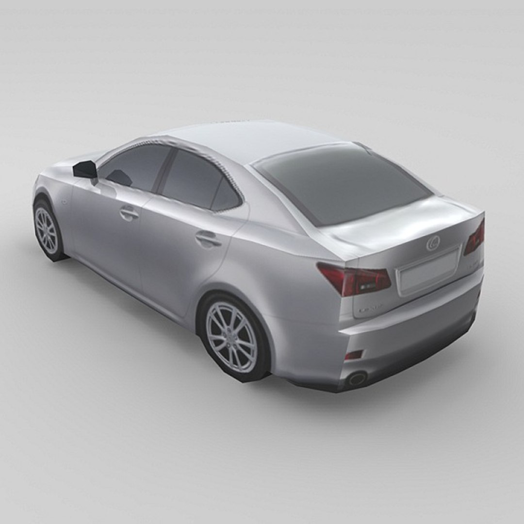 3d Car Lexus Is250 Model