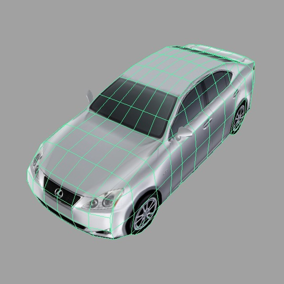 3d Car Lexus Is250 Model