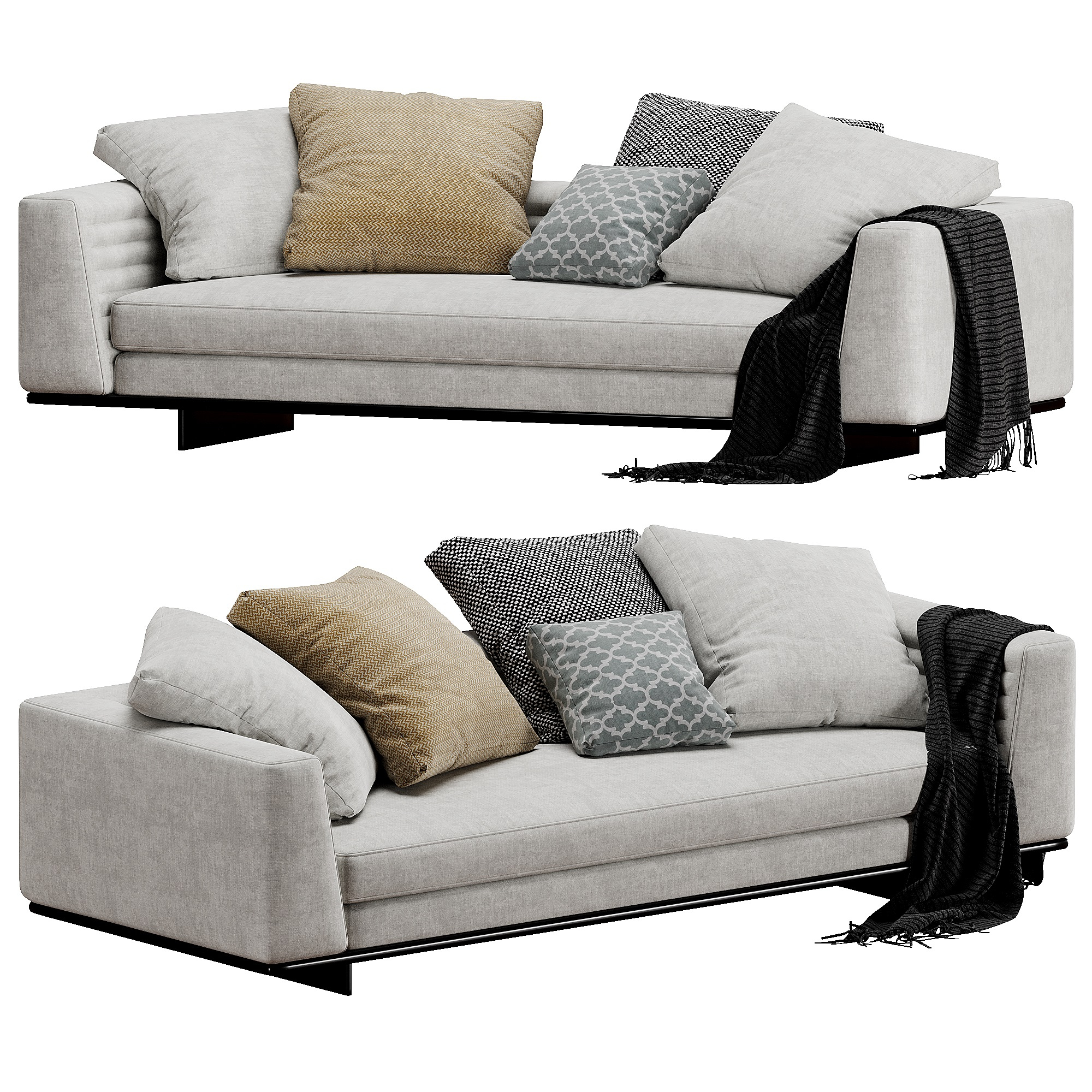Minotti Roger 3D-Modell - TurboSquid 1852227