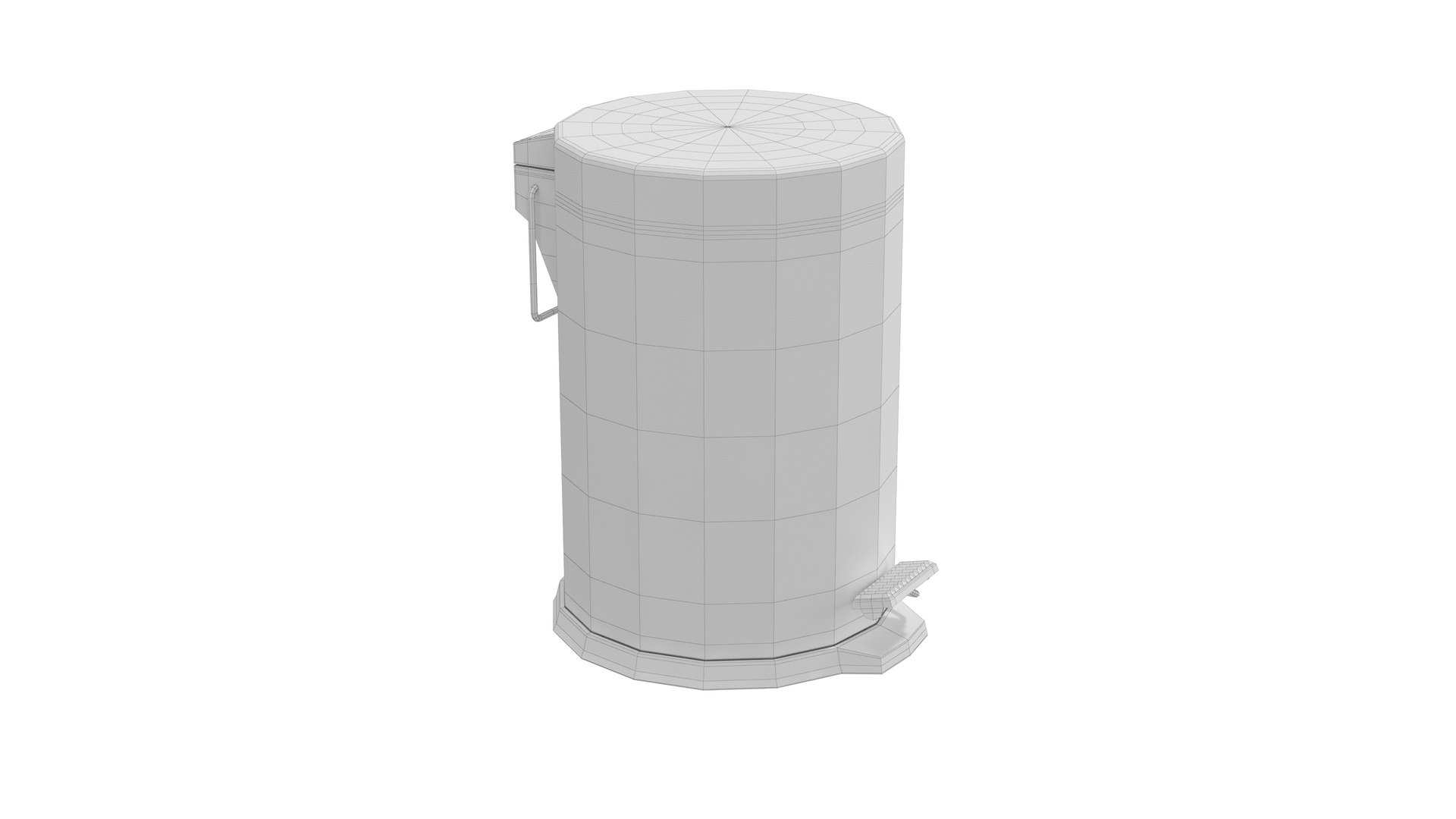 3D Trash Can 2 Model - TurboSquid 1818885