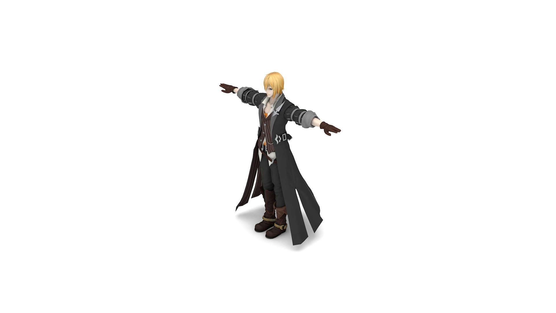 3D Anime Character V3 Model - TurboSquid 2086060