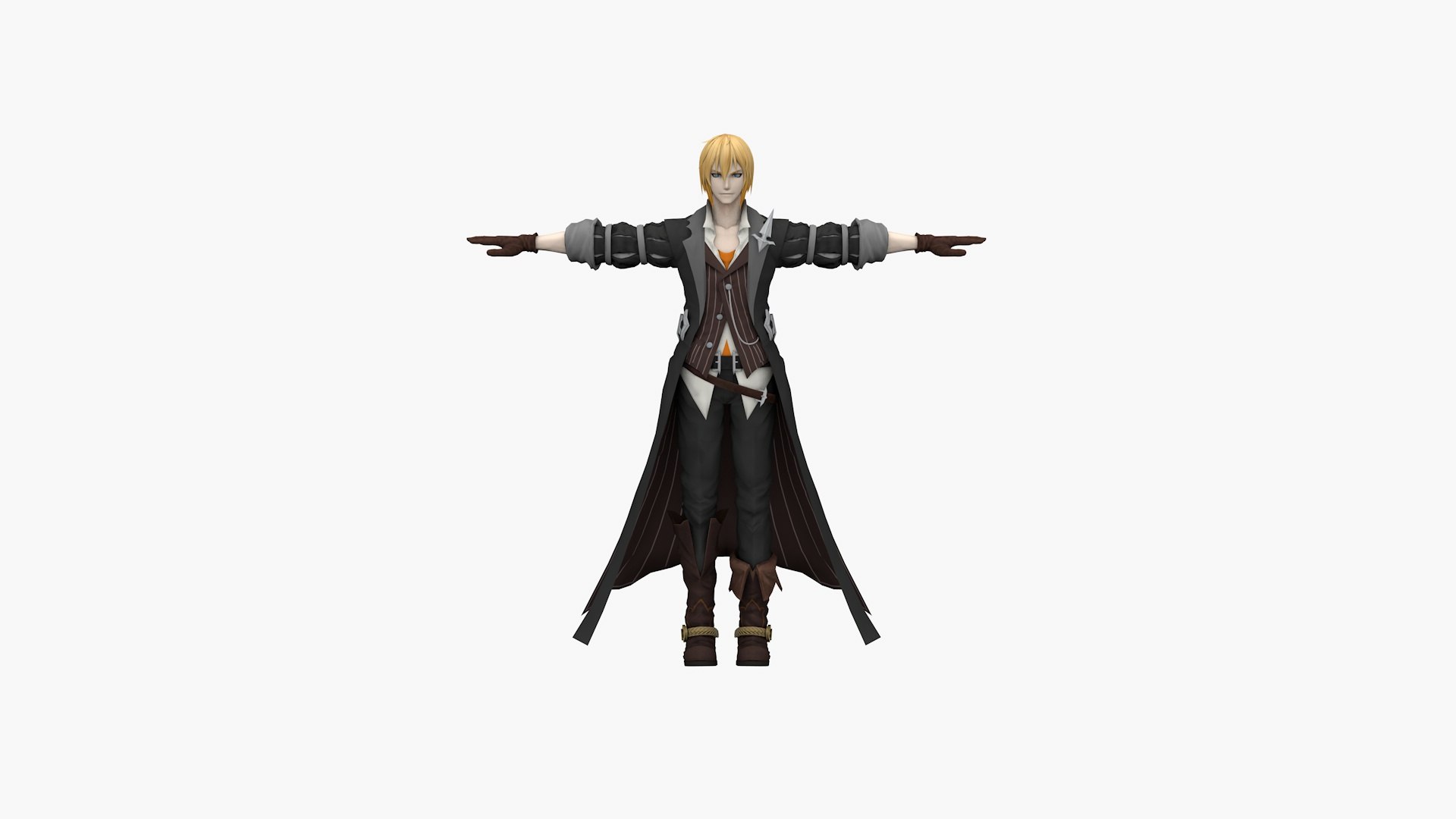 3D Anime Character V3 Model - TurboSquid 2086060