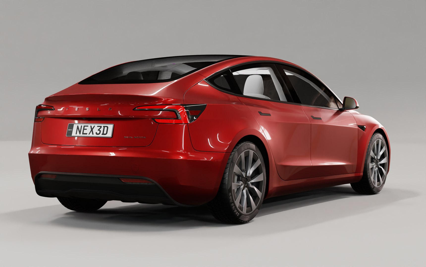 3D Tesla Model 3 2024 With HQ Interior Model - TurboSquid 2197270