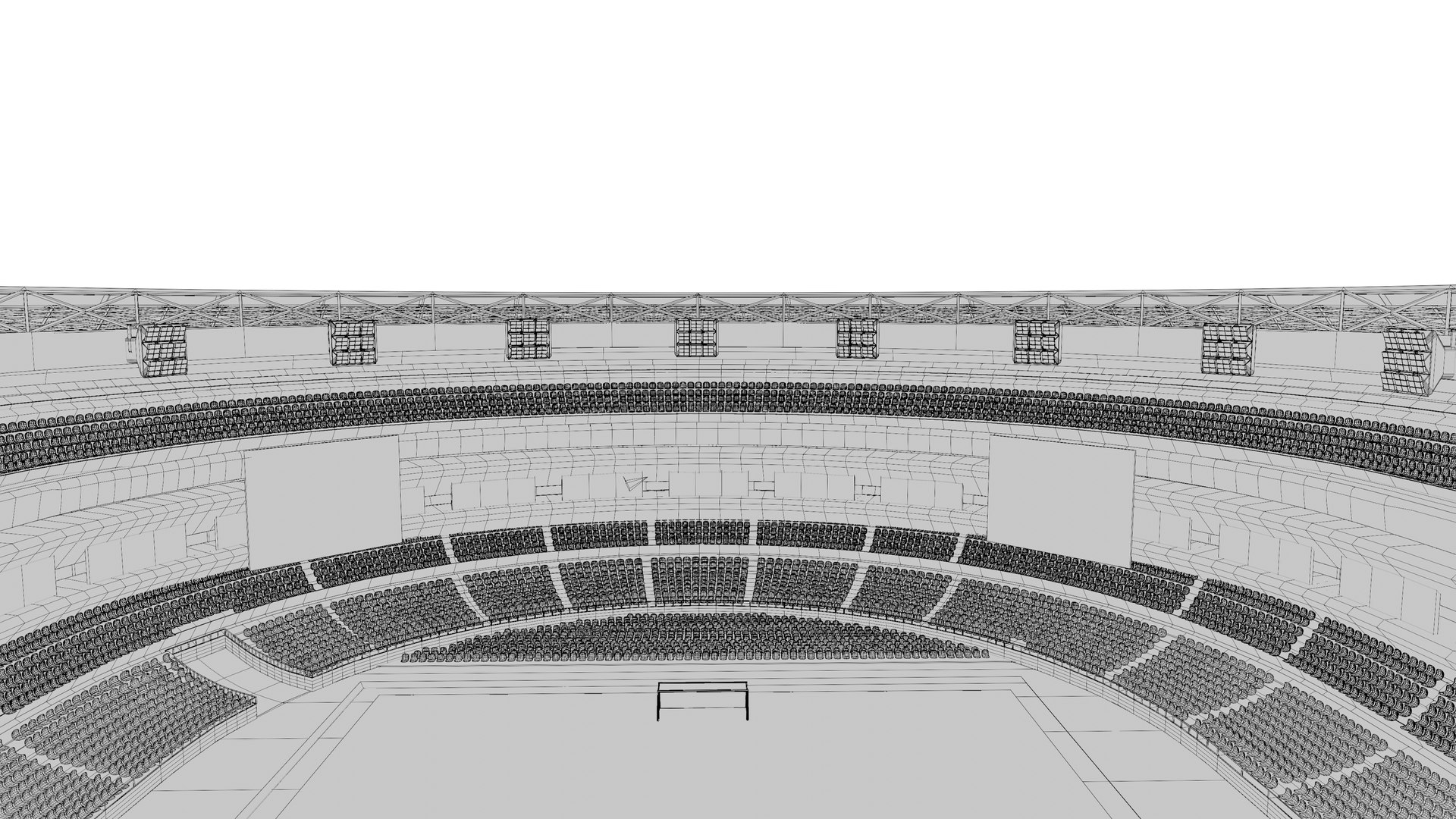 3D Football Arena Model - TurboSquid 2333707