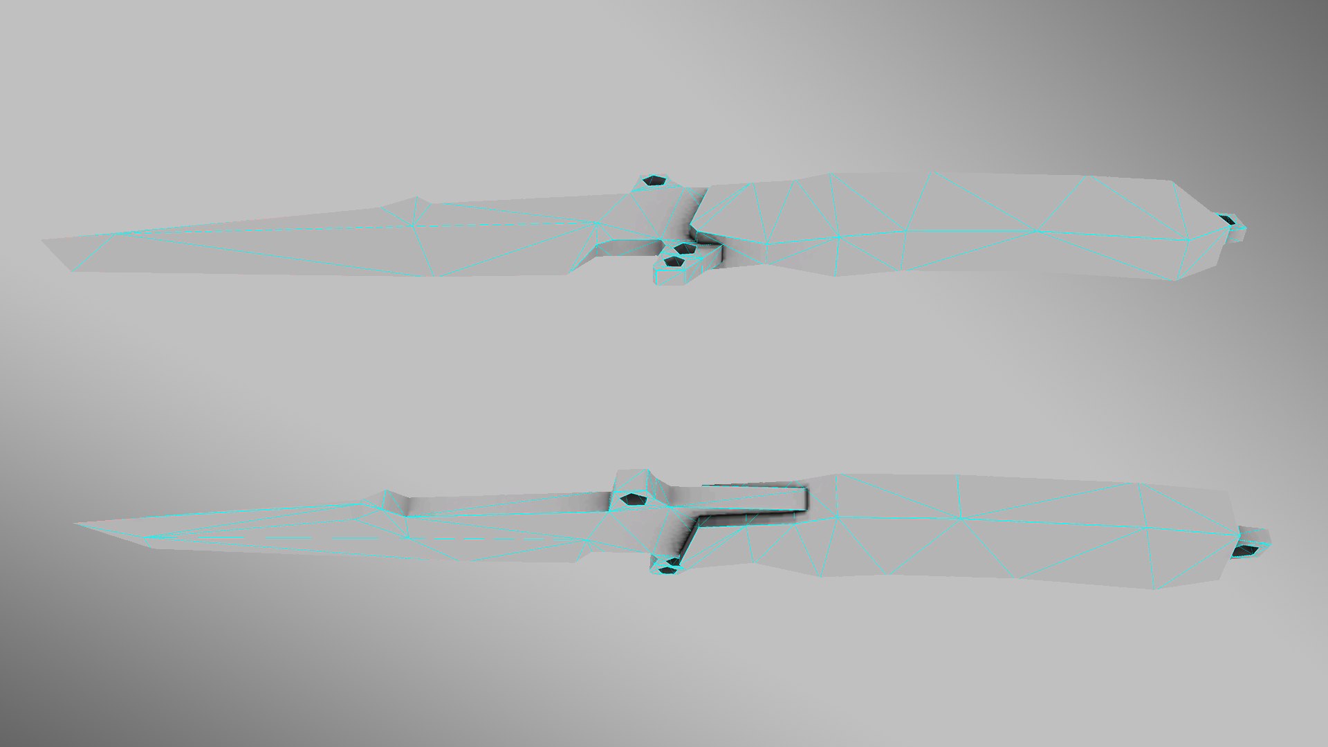 Free Tanto Knife Retro - PS1 Graphics 3D Model - TurboSquid 2160122