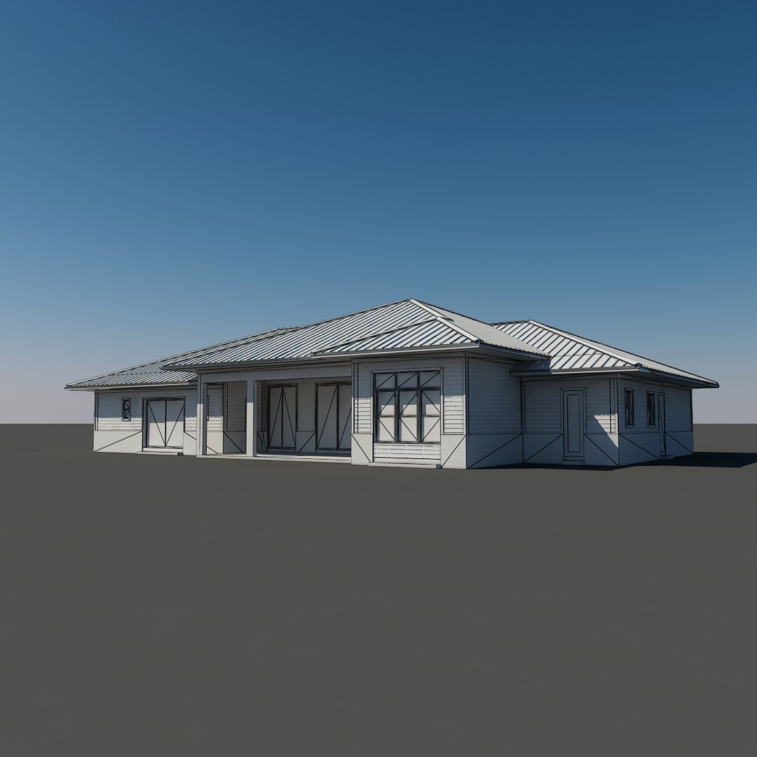 family key west 3d model