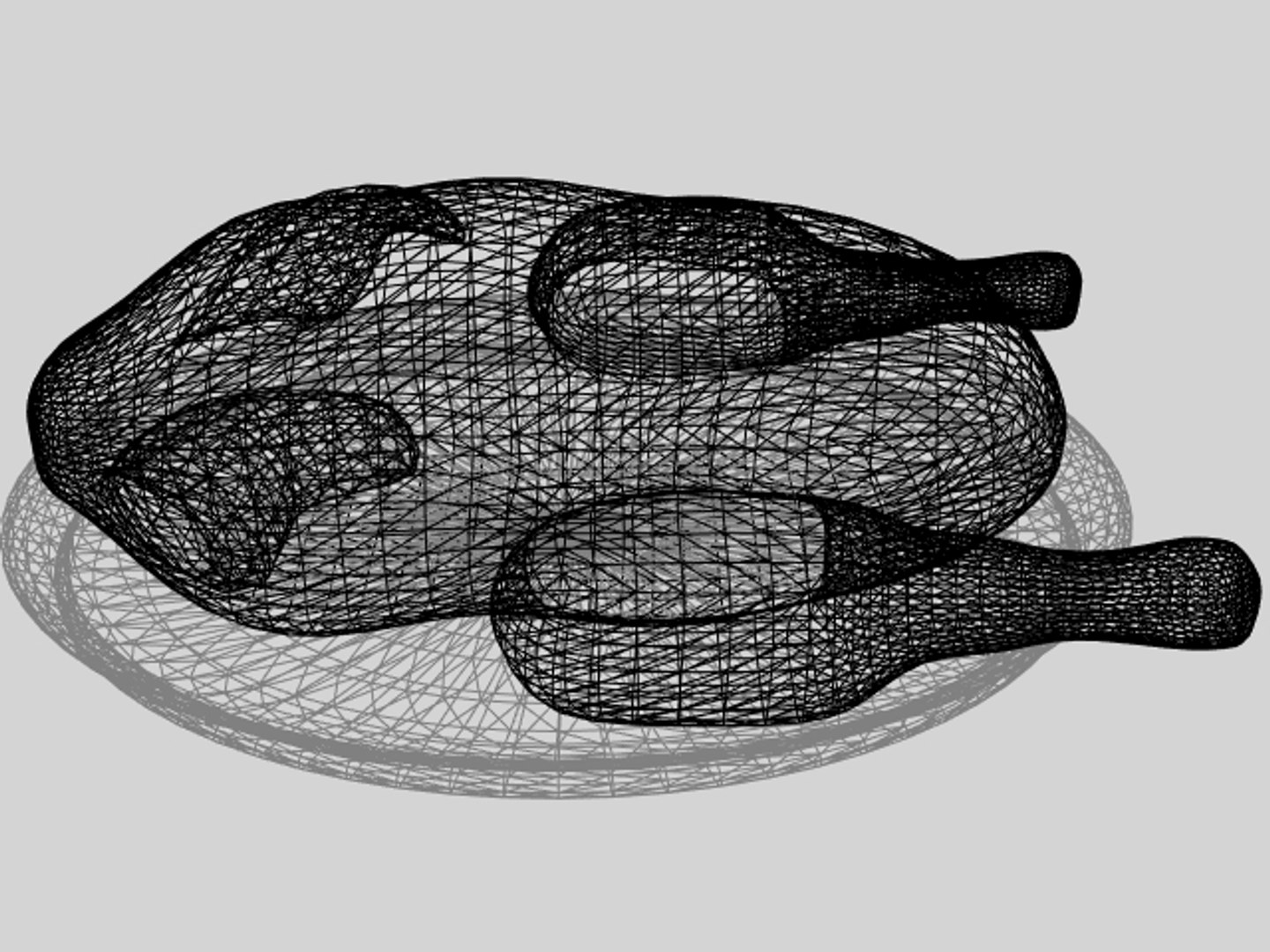 Free Cooked Turkey 3d Model