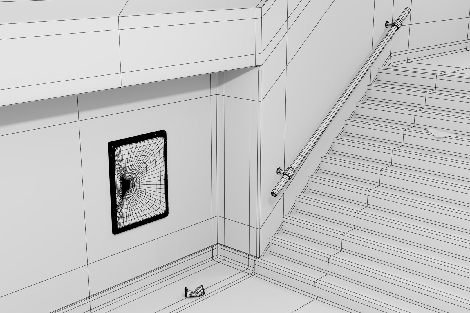 3D Blender Corridor Model - TurboSquid 1520120