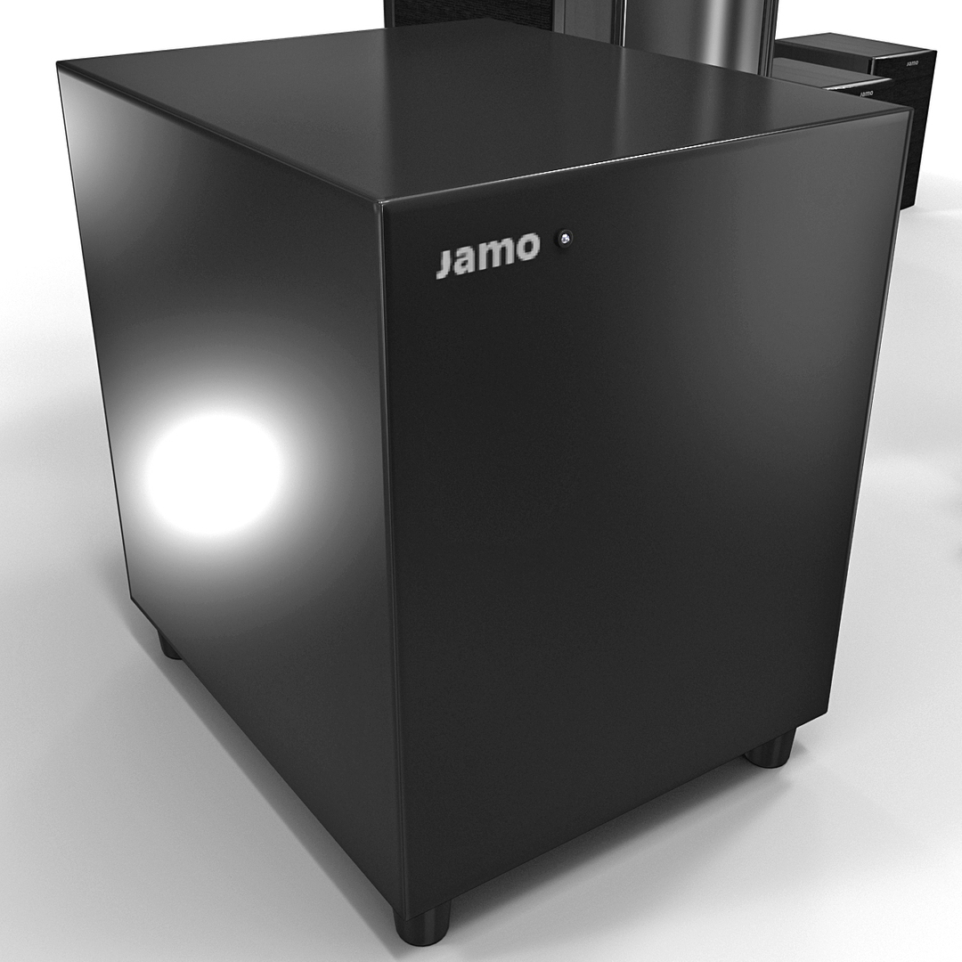 home theater jamo s 3d model