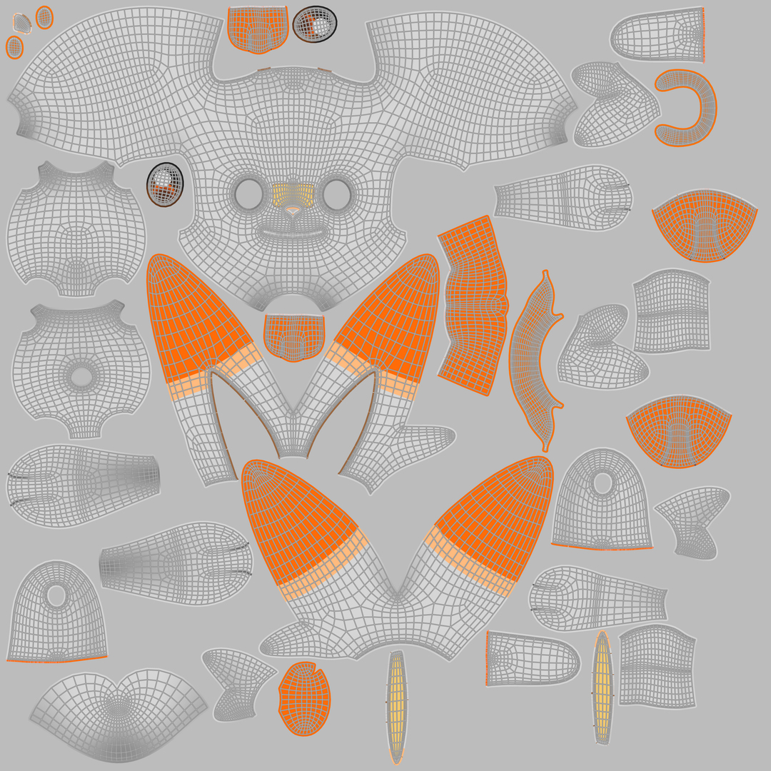 Coelho Scorbunny Pokémon 8K Modelo 3D - TurboSquid 1865357