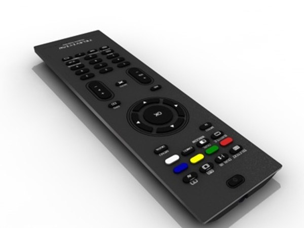 remote control 3d model