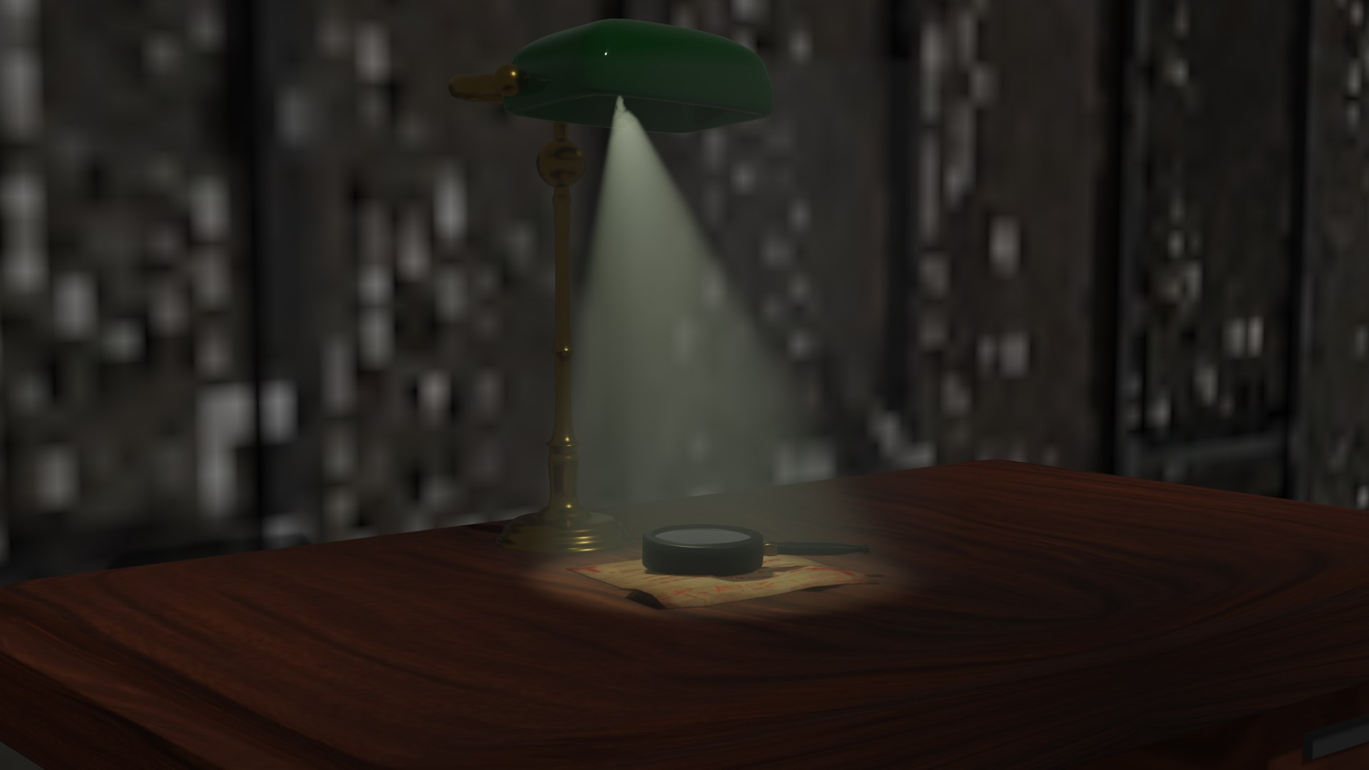 Detective Table 3D - TurboSquid 2130909