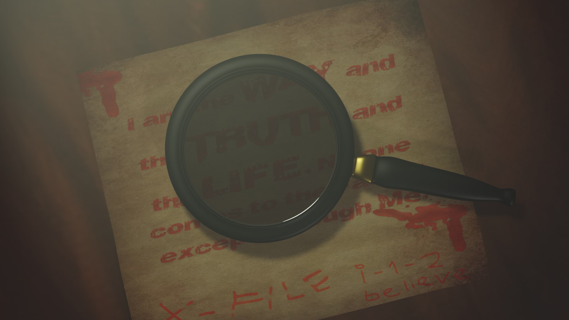 Detective Table 3D - TurboSquid 2130909