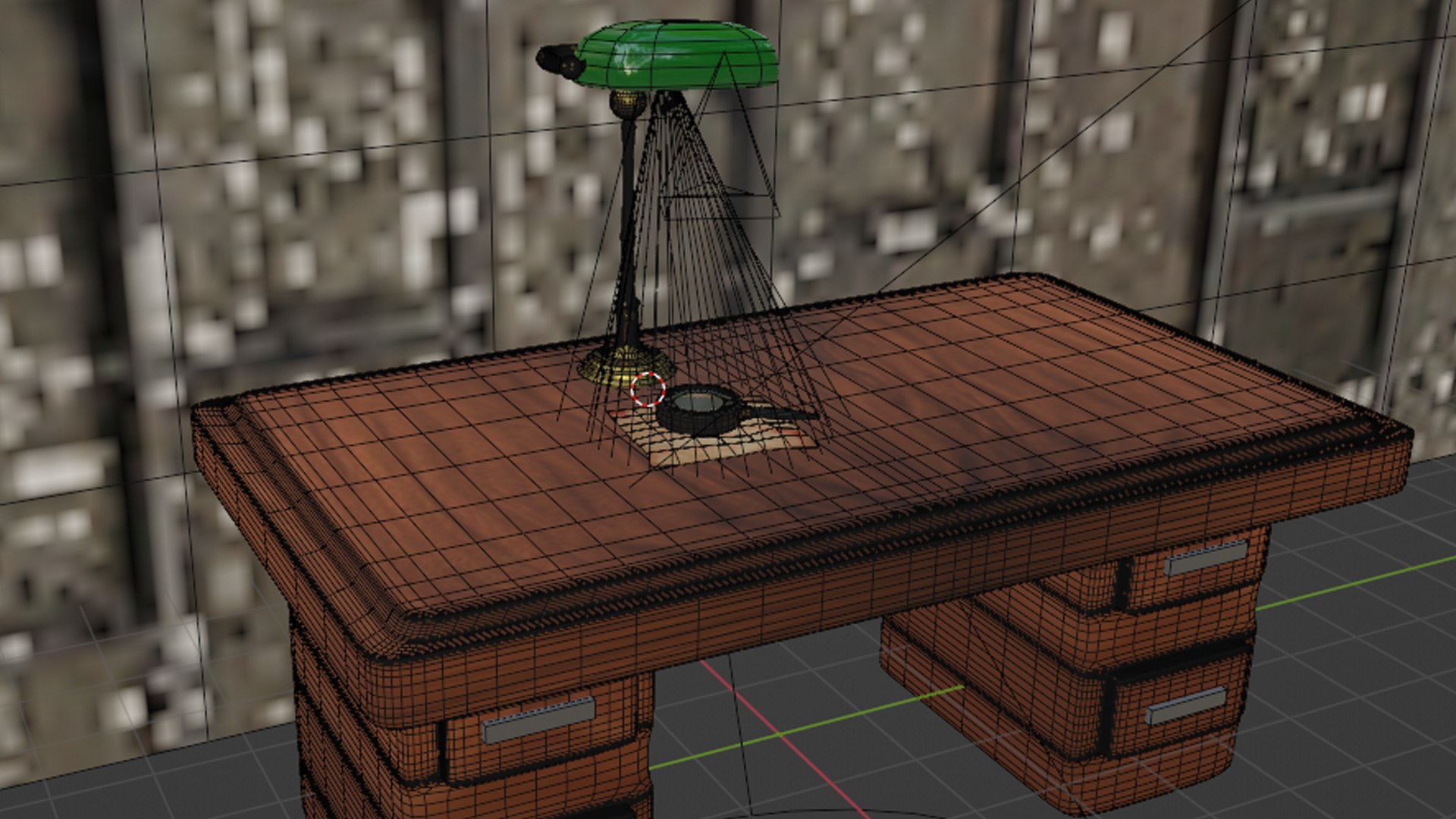 Detective Table 3D - TurboSquid 2130909