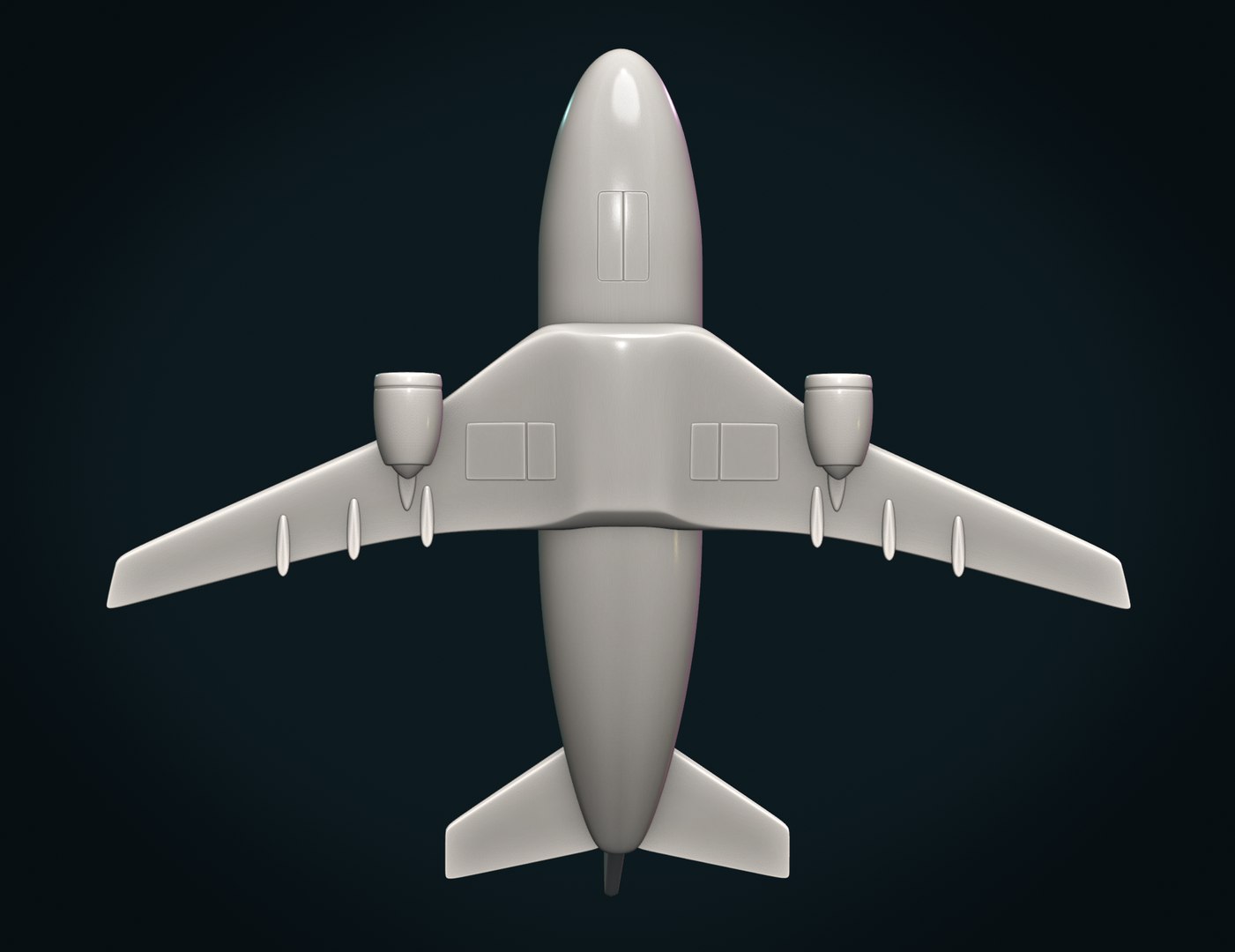 Airplane Print Ready Model - TurboSquid 1808754