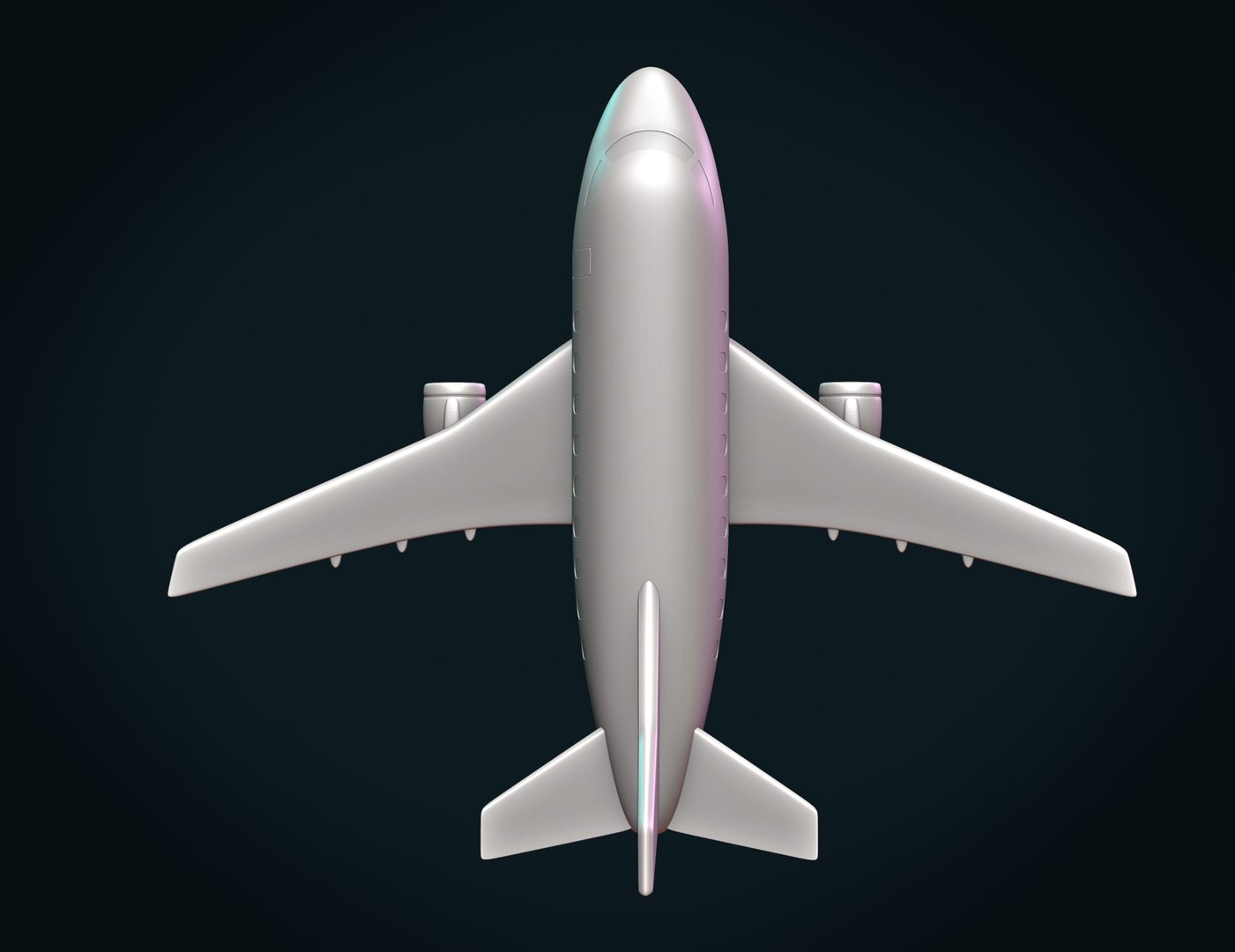Airplane Print Ready Model - TurboSquid 1808754