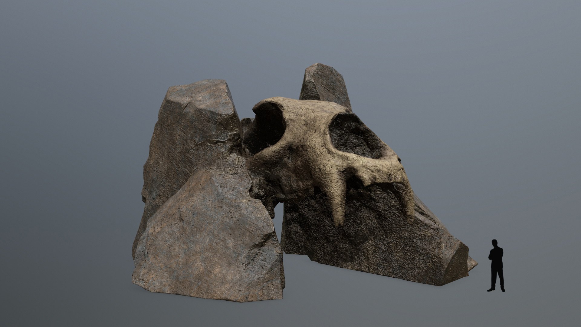 3D skull gate model - TurboSquid 1877968