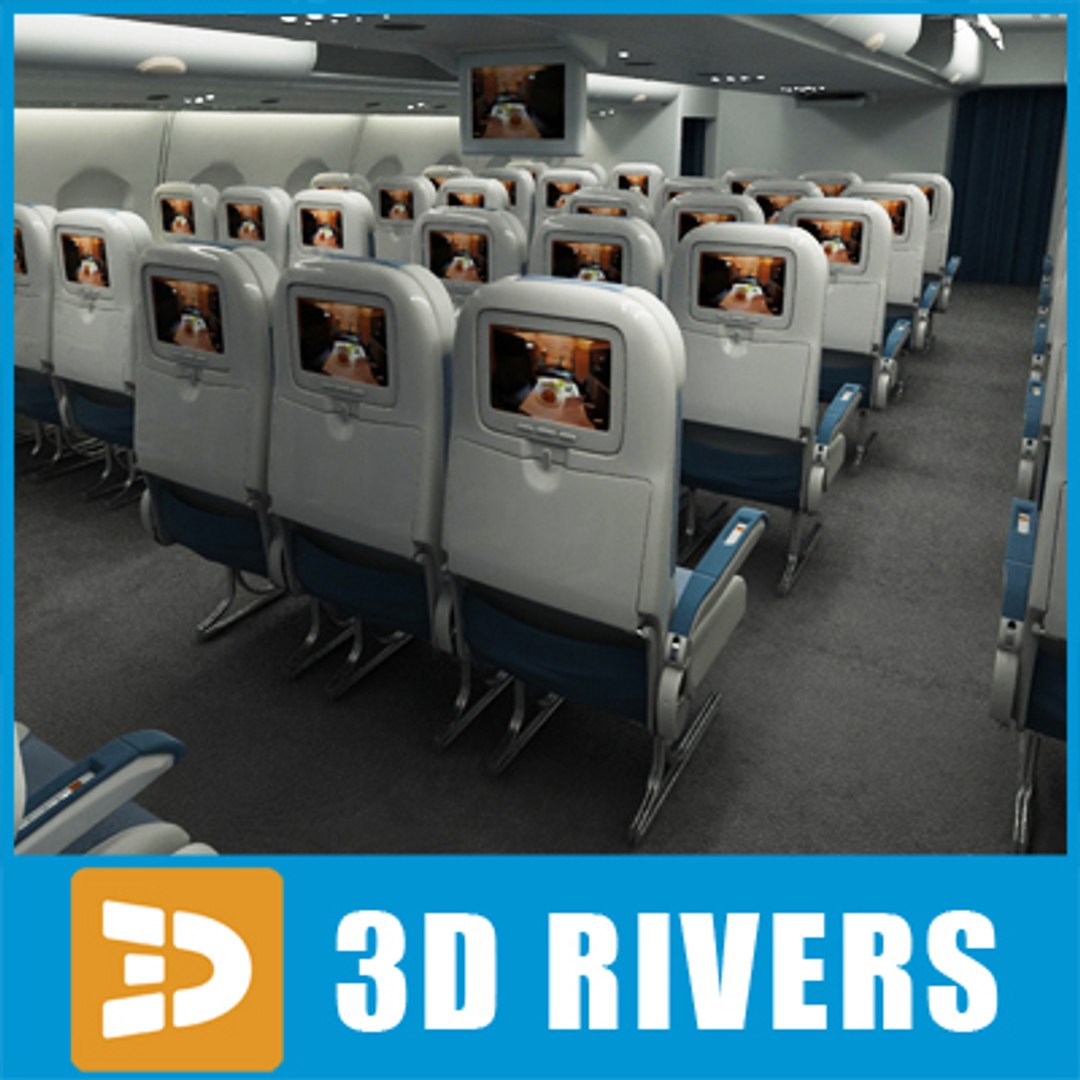 Max Airbus Economy Class Interior