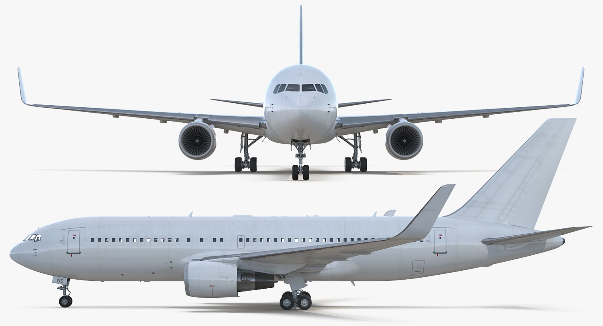 3D Boeing 767-200er Generic Model - TurboSquid 1236959