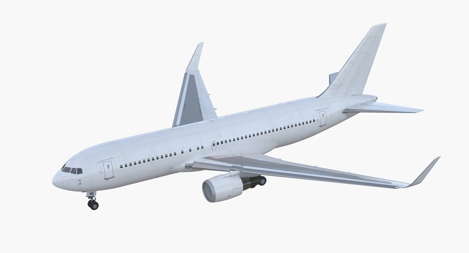3D Boeing 767-200er Generic Model - TurboSquid 1236959
