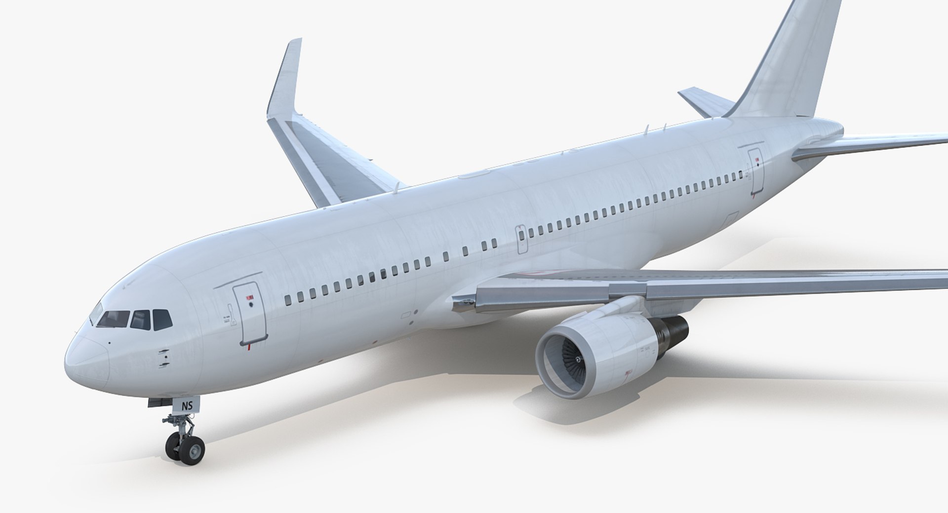 3D Boeing 767-200er Generic Model - TurboSquid 1236959