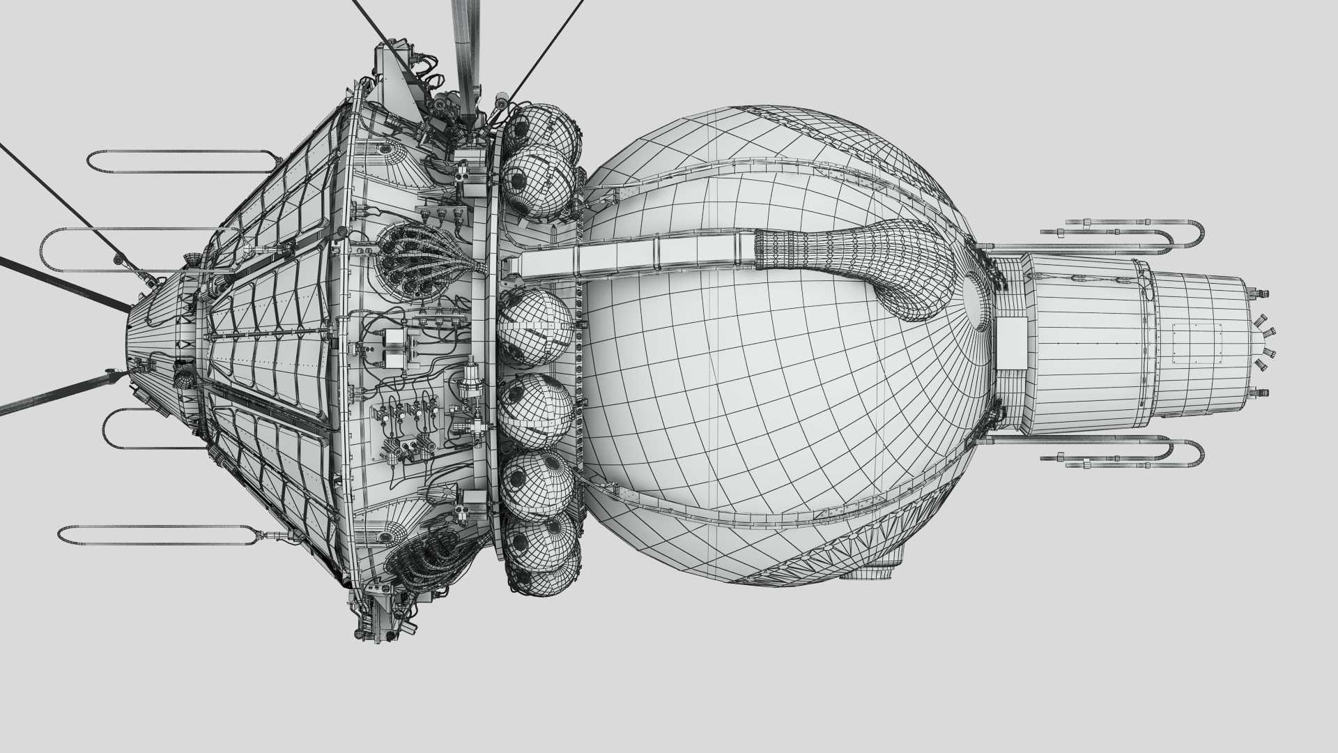 3D Model Voskhod-1 Spacecraft - TurboSquid 2047631