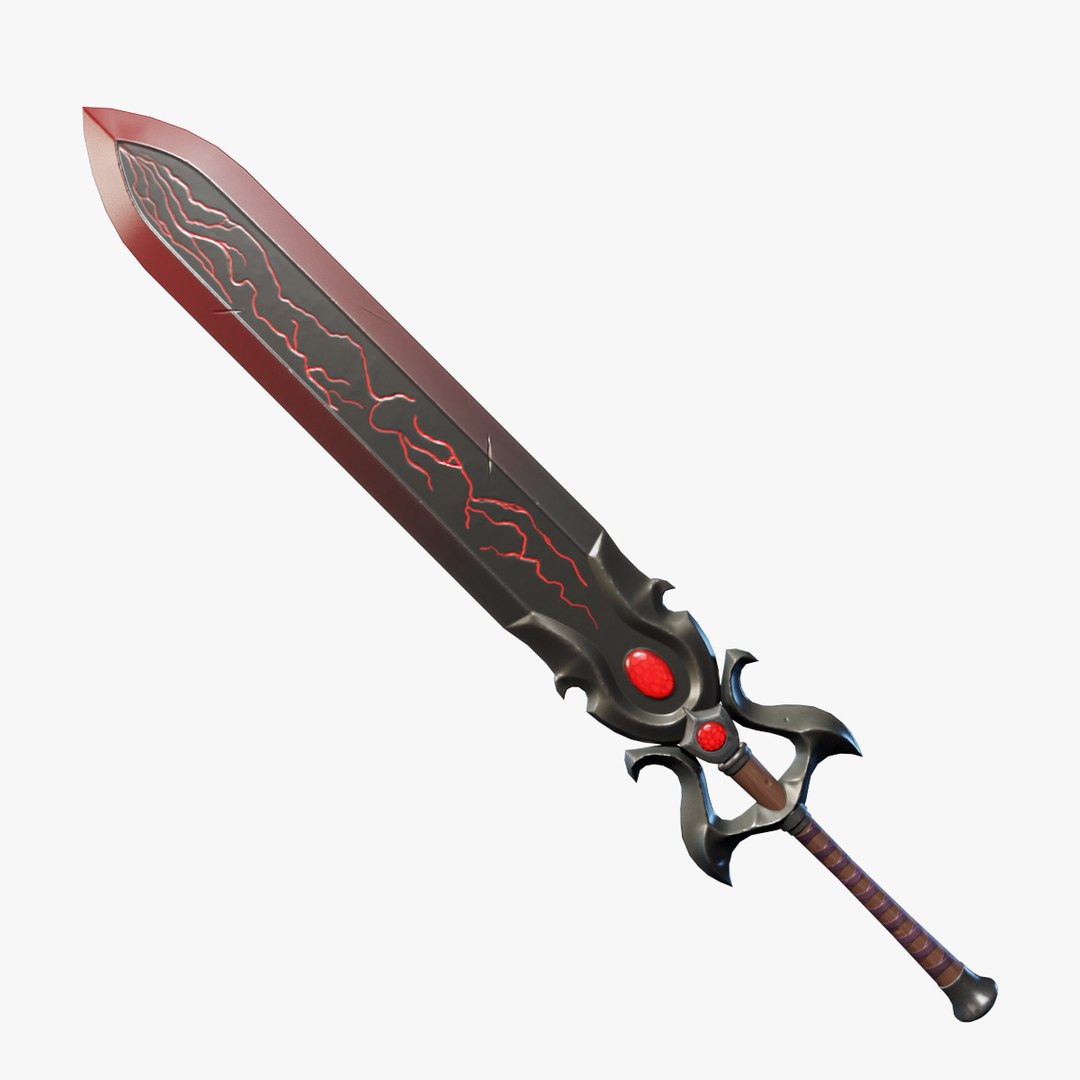 3D Vampiric Greatsword Model - TurboSquid 2218067