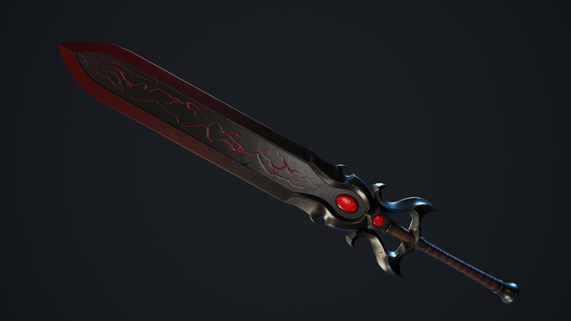 3D Vampiric Greatsword Model - TurboSquid 2218067
