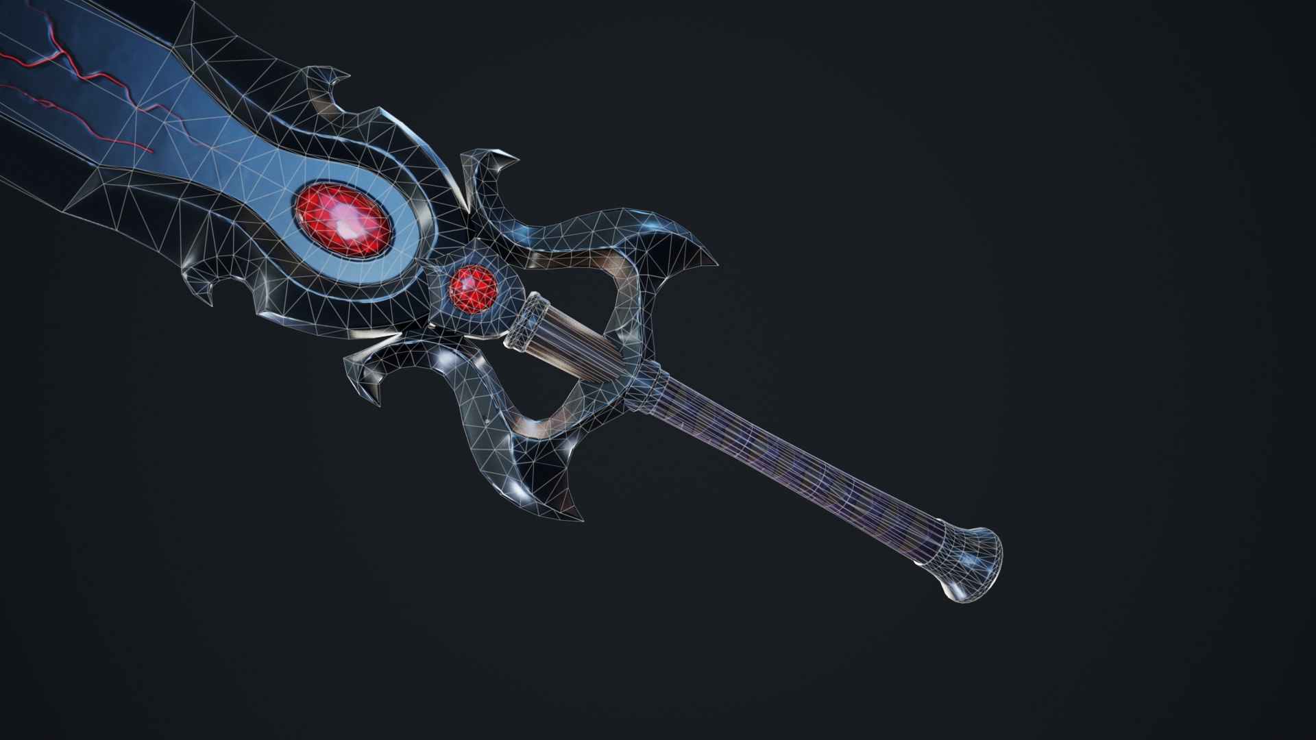 3D Vampiric Greatsword Model - TurboSquid 2218067