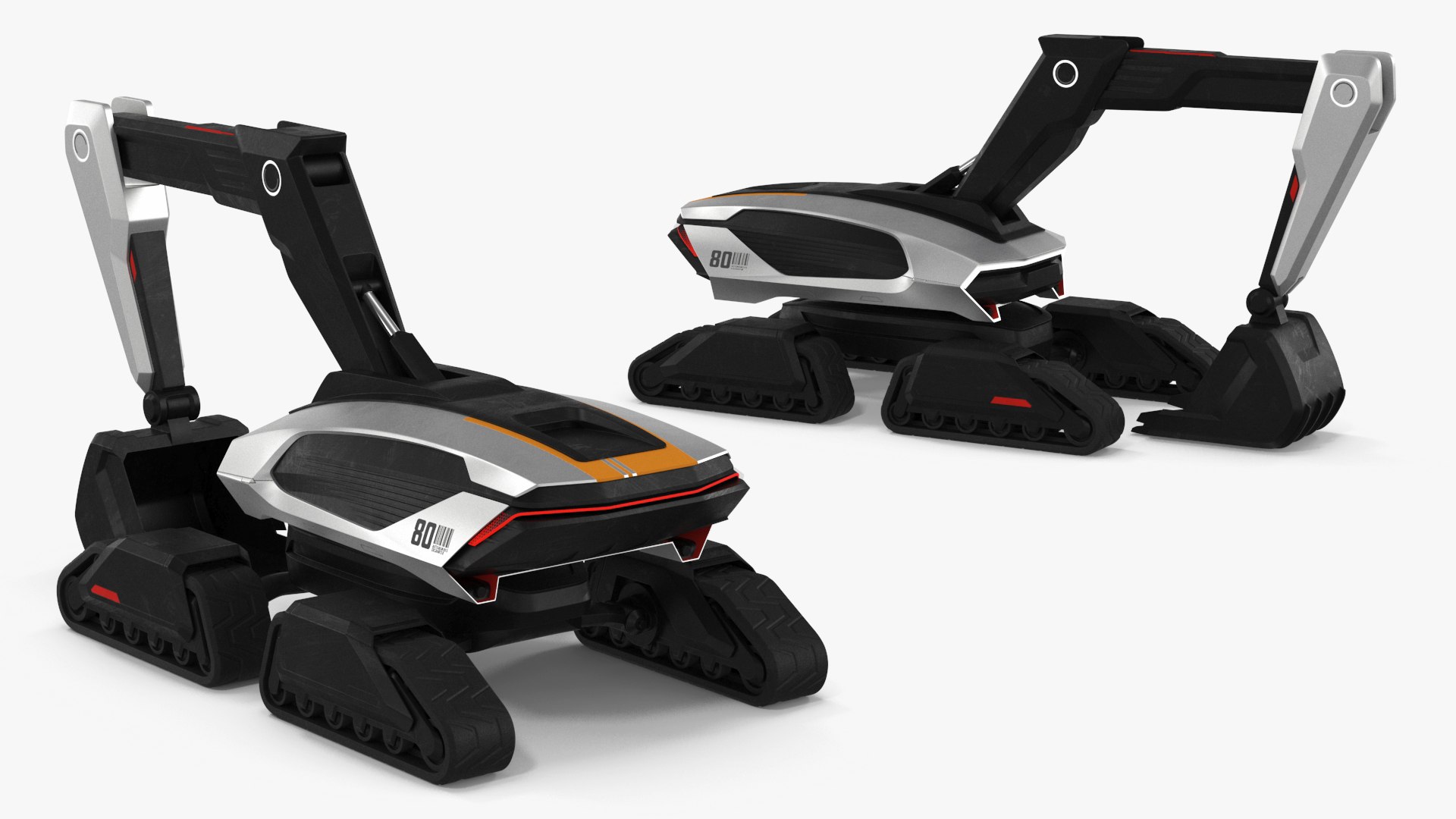 Futuristic Excavator Machine New Model - TurboSquid 2208843