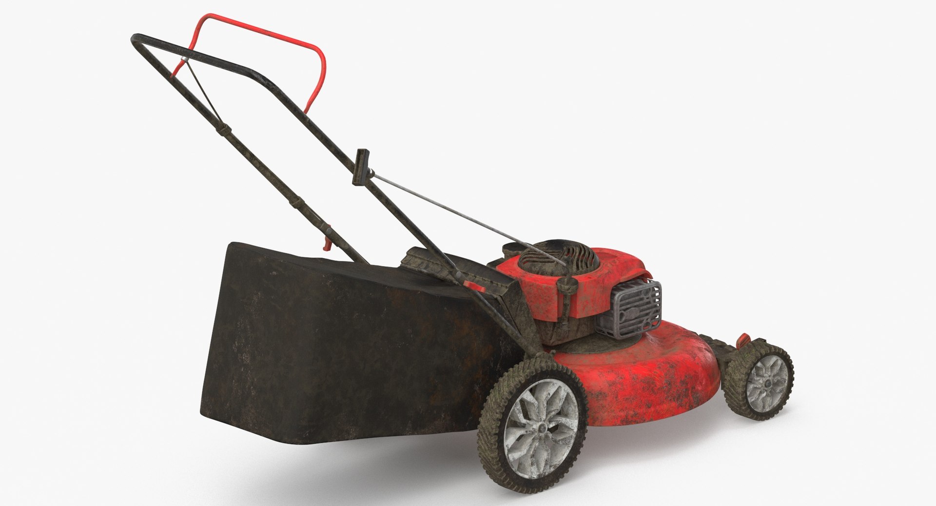 Lawnmower Type 01 Clean and Dirty model - TurboSquid 2071668