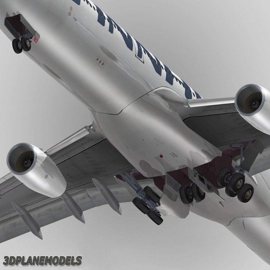3dsmax Airbus A340-300