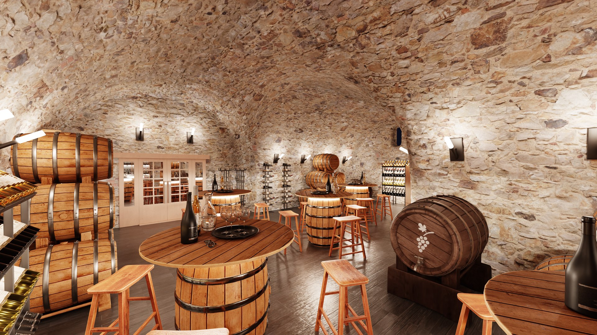 Winery 02 3D model - TurboSquid 2018174