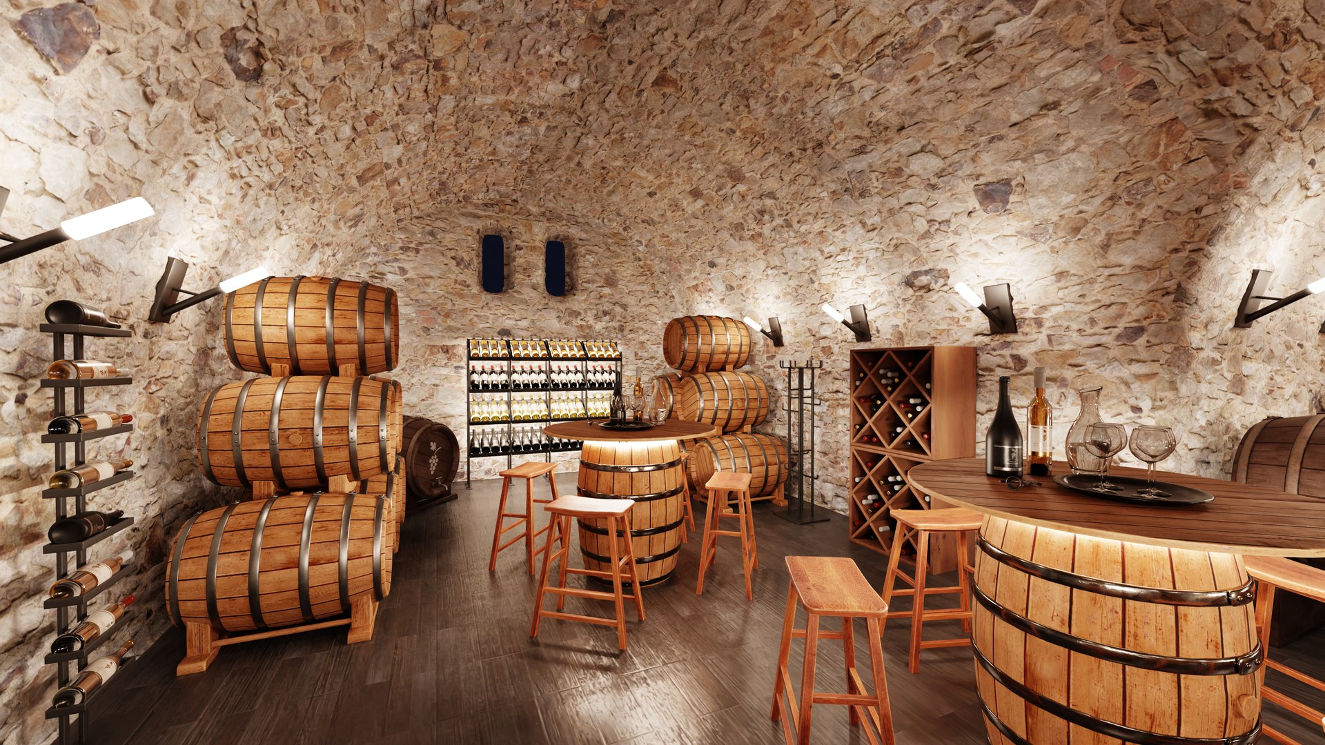 Winery 02 3D model - TurboSquid 2018174