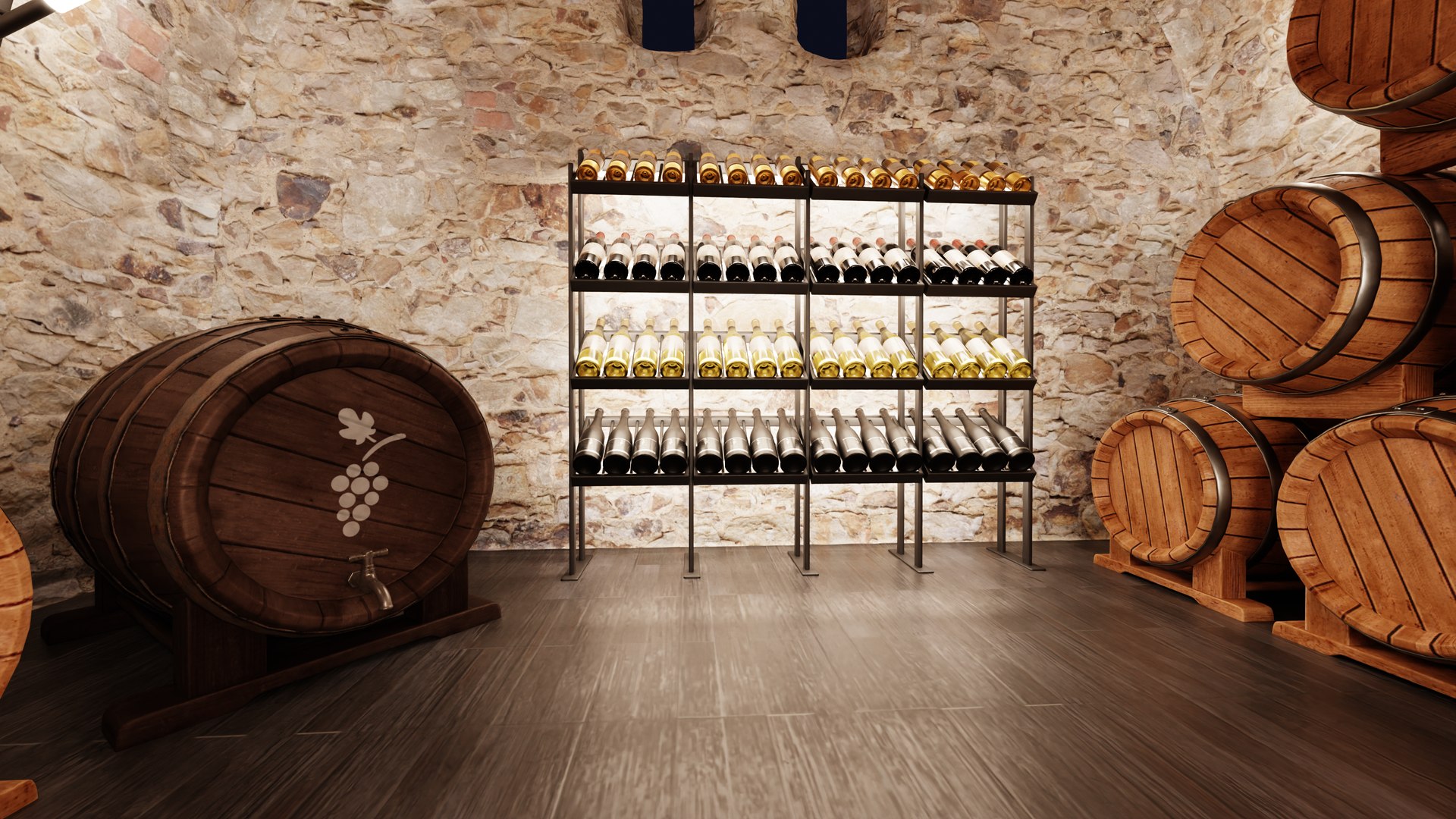 Winery 02 3D model - TurboSquid 2018174