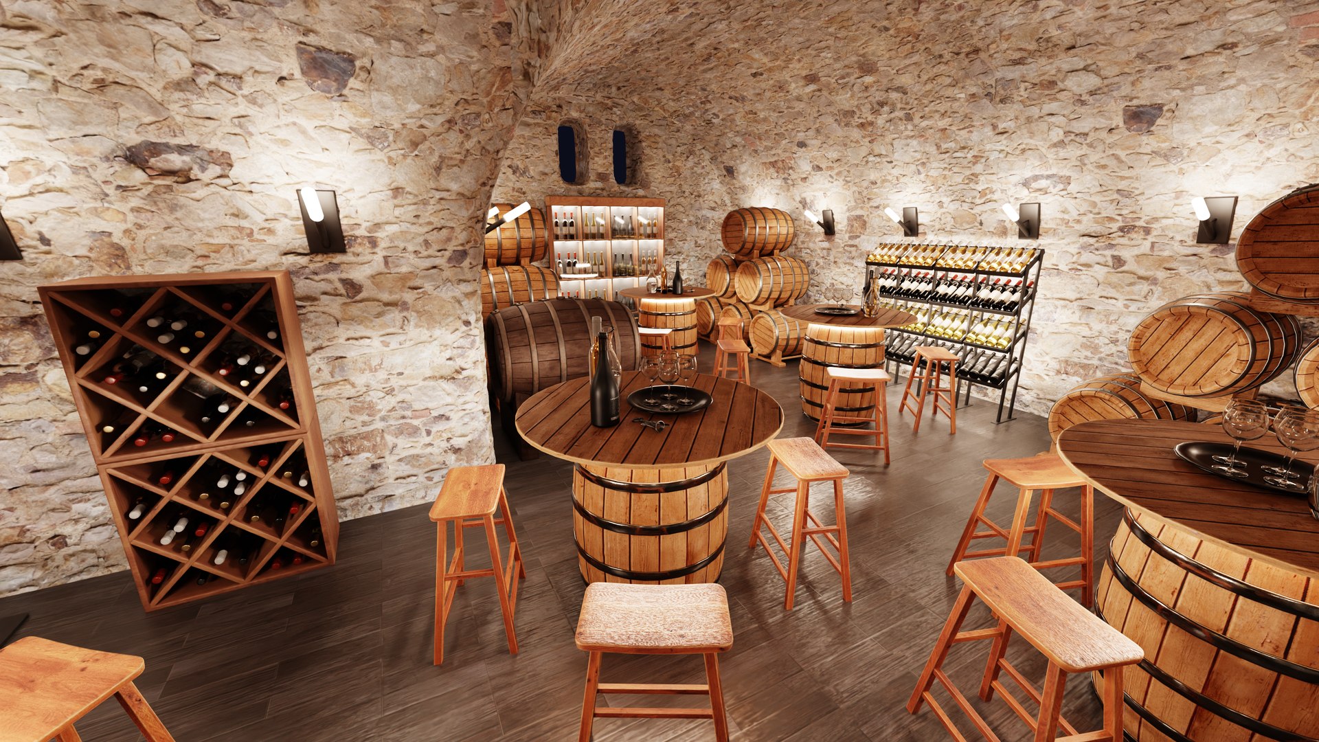 Winery 02 3D model - TurboSquid 2018174