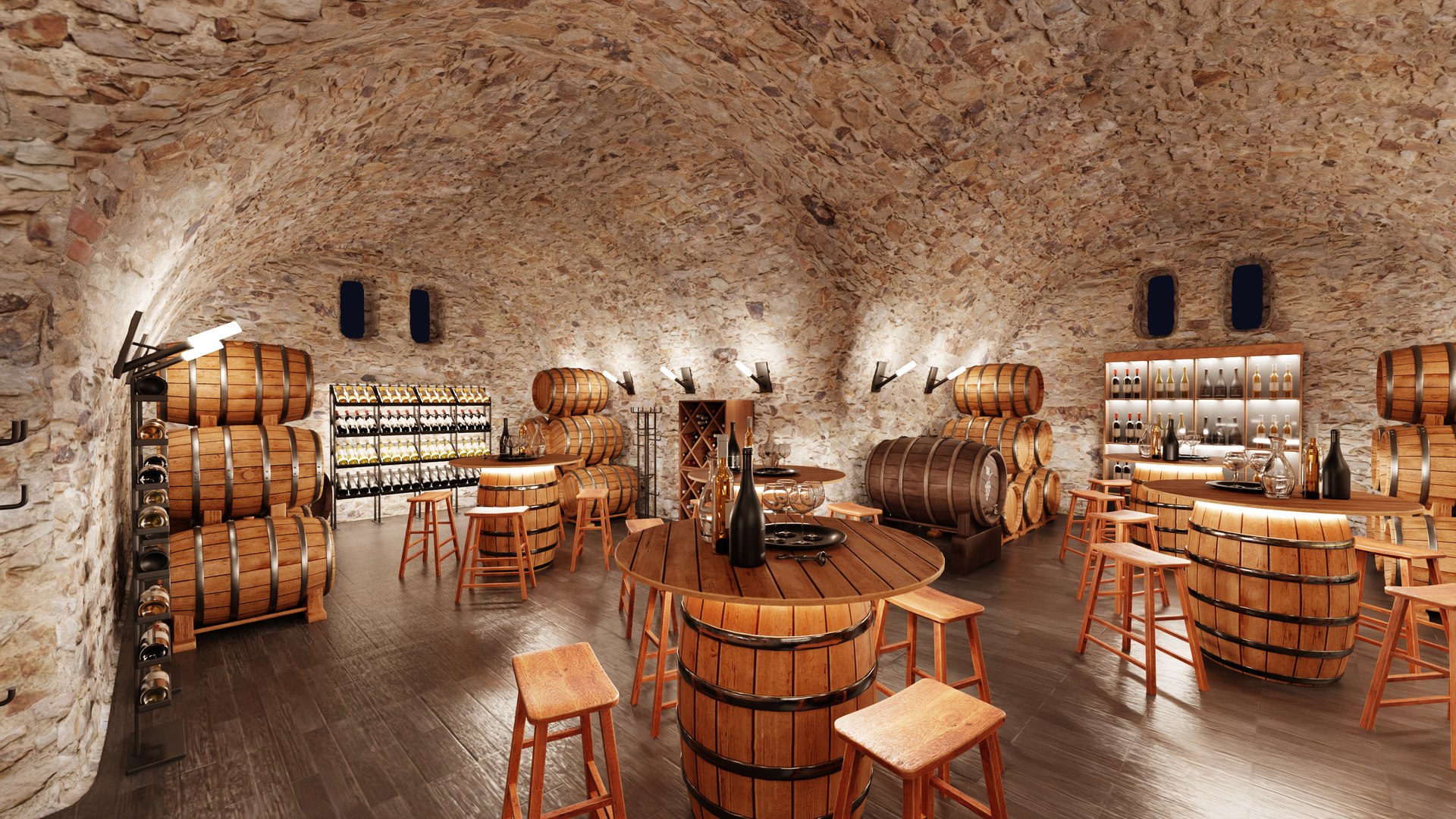 Winery 02 3D model - TurboSquid 2018174