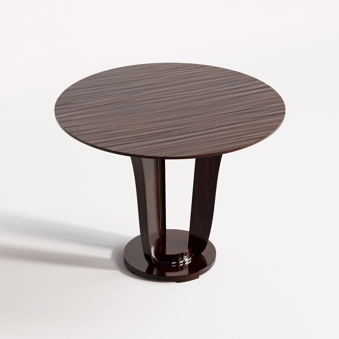 Baker End Table 3D | 1142185 | TurboSquid