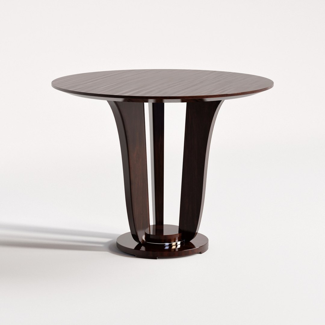Baker End Table 3D | 1142185 | TurboSquid