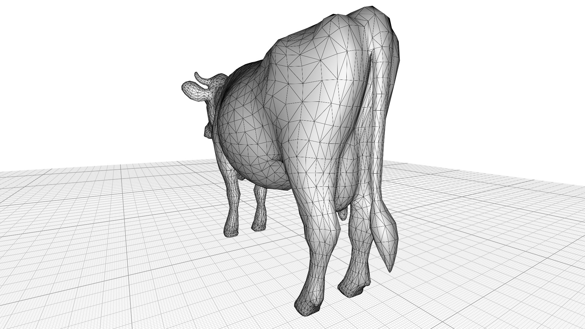 Cow Lowpoly Realistic 3D - TurboSquid 2305723