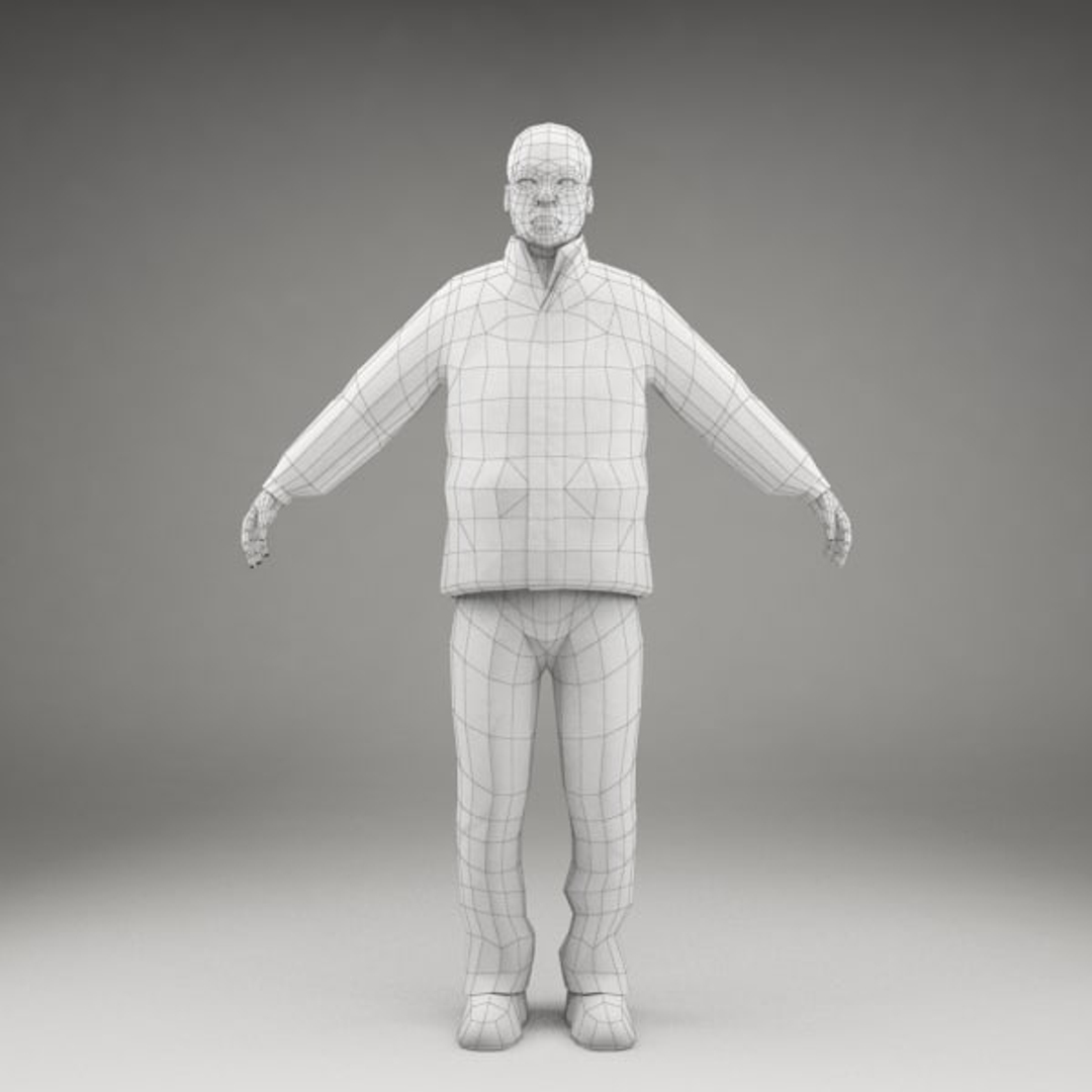 axyz metropoly rigged 3d model